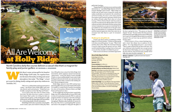 Holly Ridge Golf Links – Golf Course Minutes from High Point, Greensboro